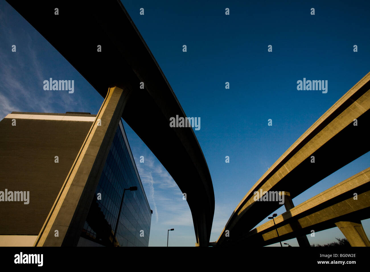 Interchange of 405 Freeway and 105 Freeway, Los Angeles, California ...