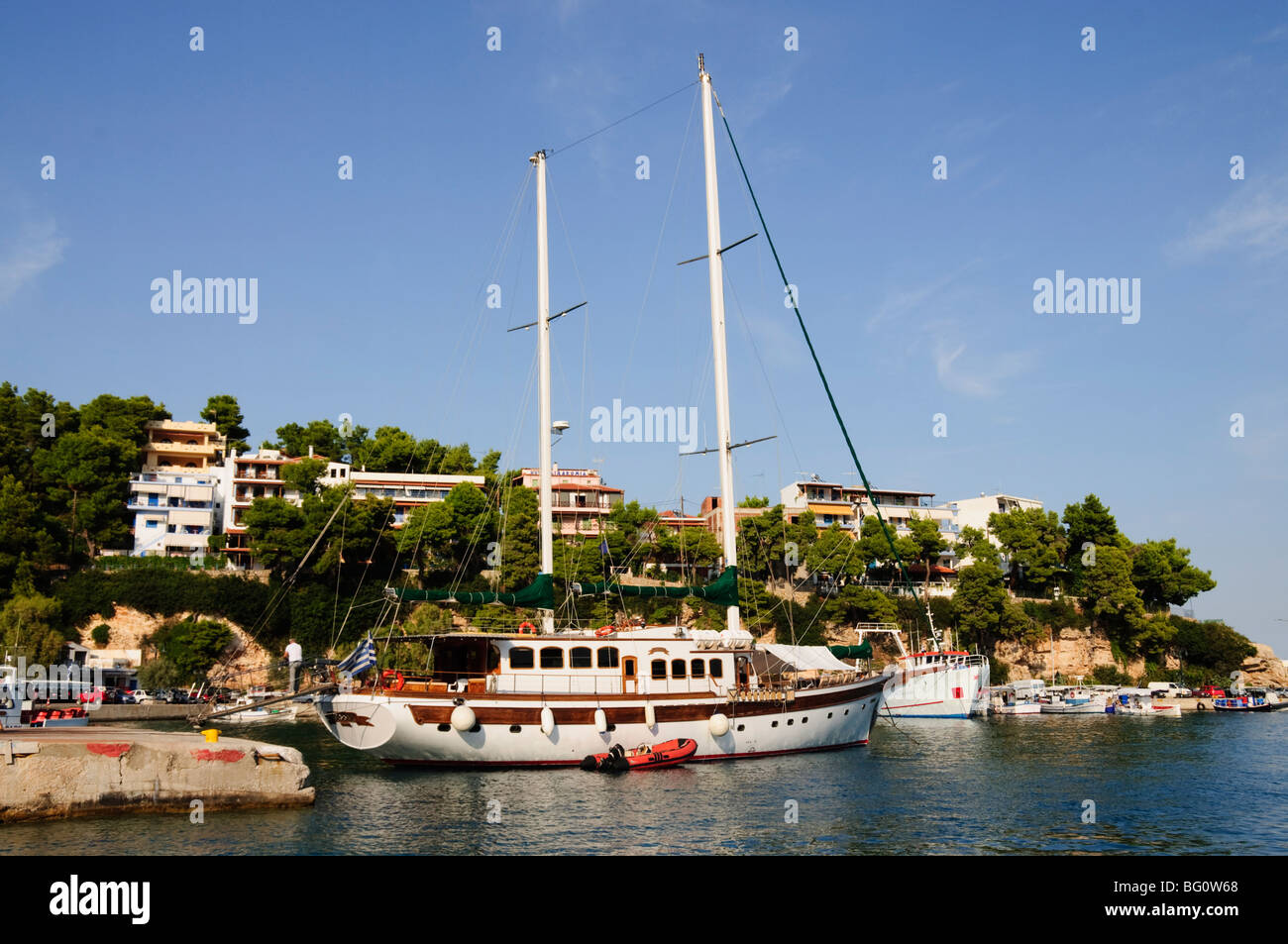 Patitiri, Alonissos, Sporades Islands, Greek Islands, Greece, Europe ...
