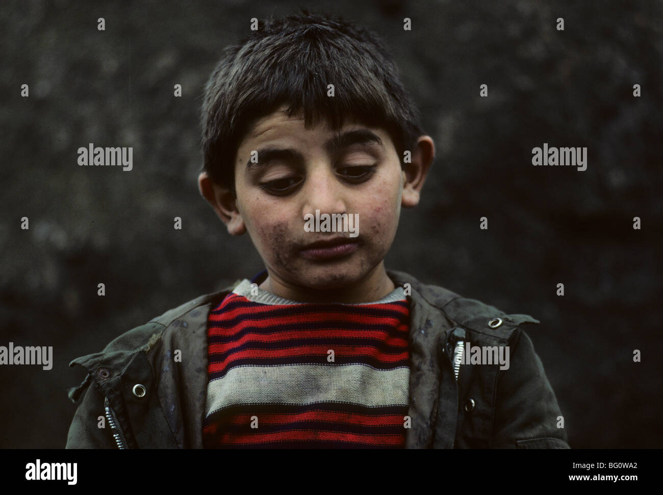 Portrait of young boy, Istanbul, Turkey Stock Photo - Alamy