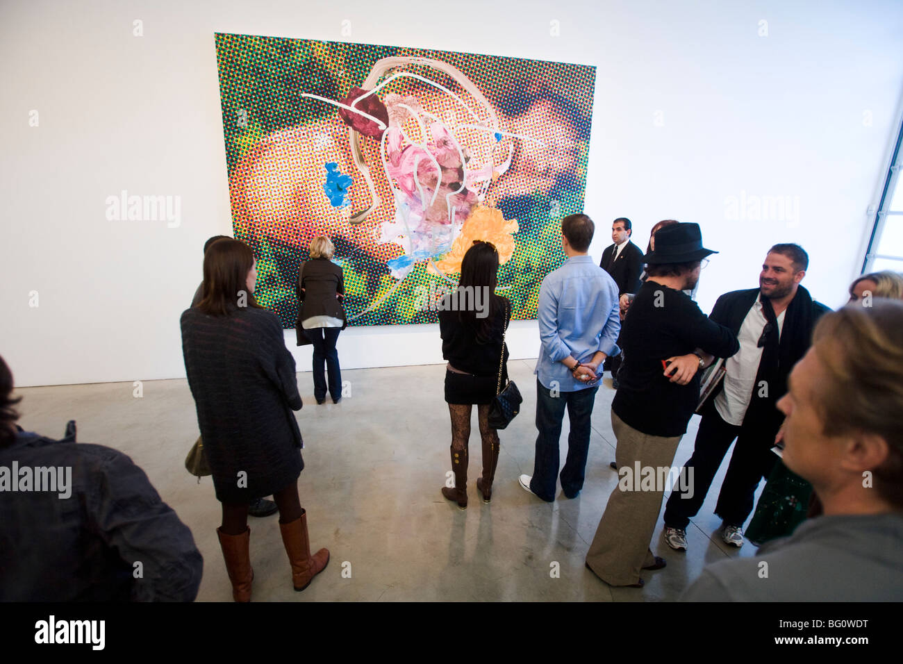 Opening Reception for Jeff Koons, New Paintings, Gagosian Gallery ...