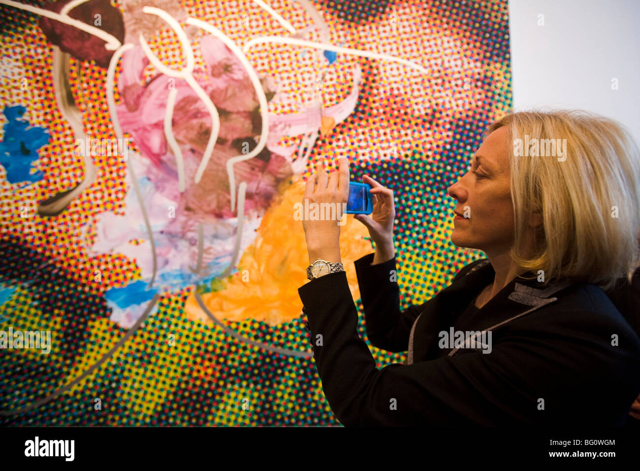 Opening Reception for Jeff Koons, New Paintings, Gagosian Gallery ...