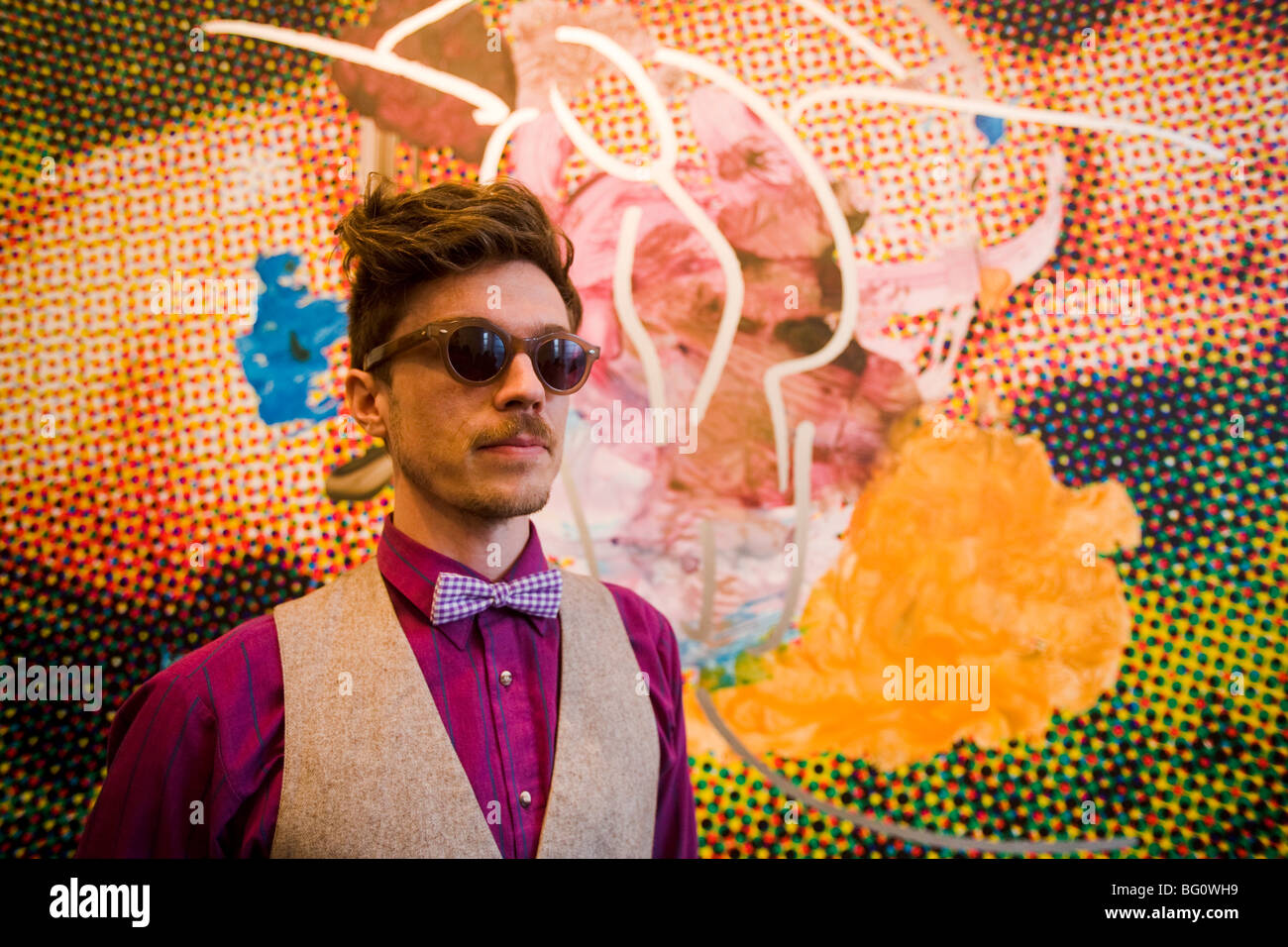 Opening Reception for Jeff Koons, New Paintings, Gagosian Gallery ...