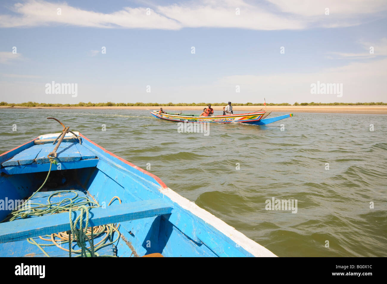Pirogue fishing boat river hi-res stock photography and images - Alamy