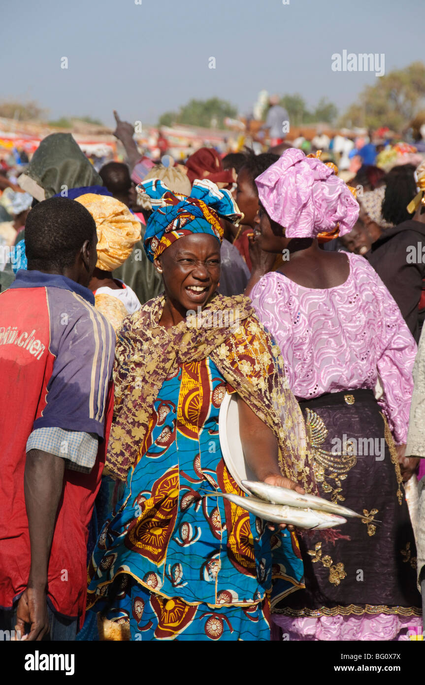 Mbour Fish Market, Mbour, Senegal, West Africa, Africa Stock Photo - Alamy