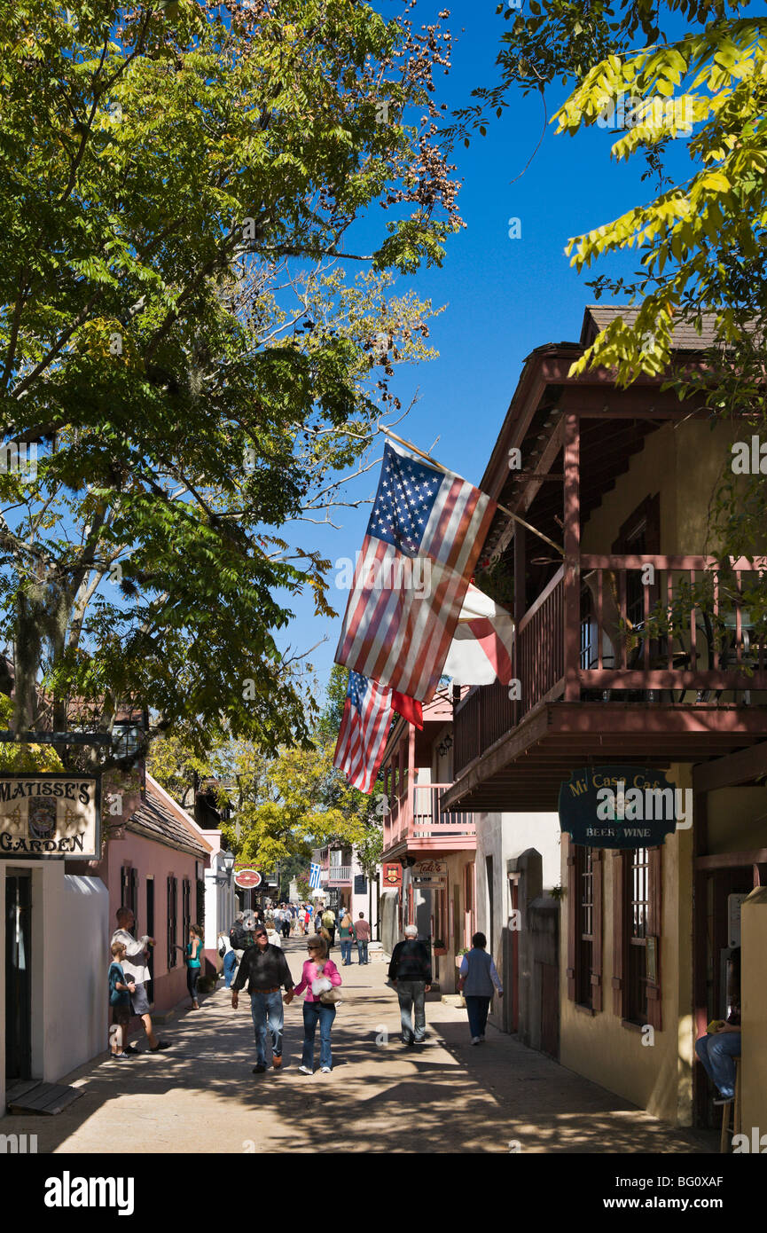 Saint augustine st george street hi-res stock photography and images ...