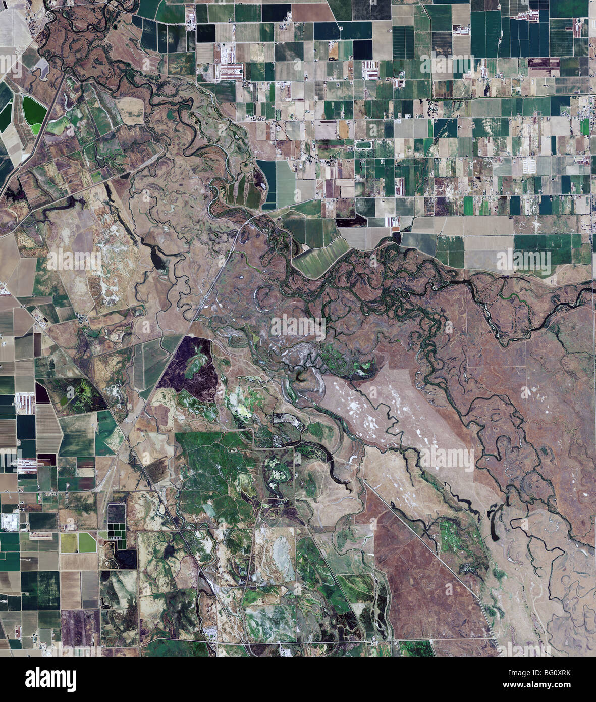 Merced california map hi-res stock photography and images - Alamy