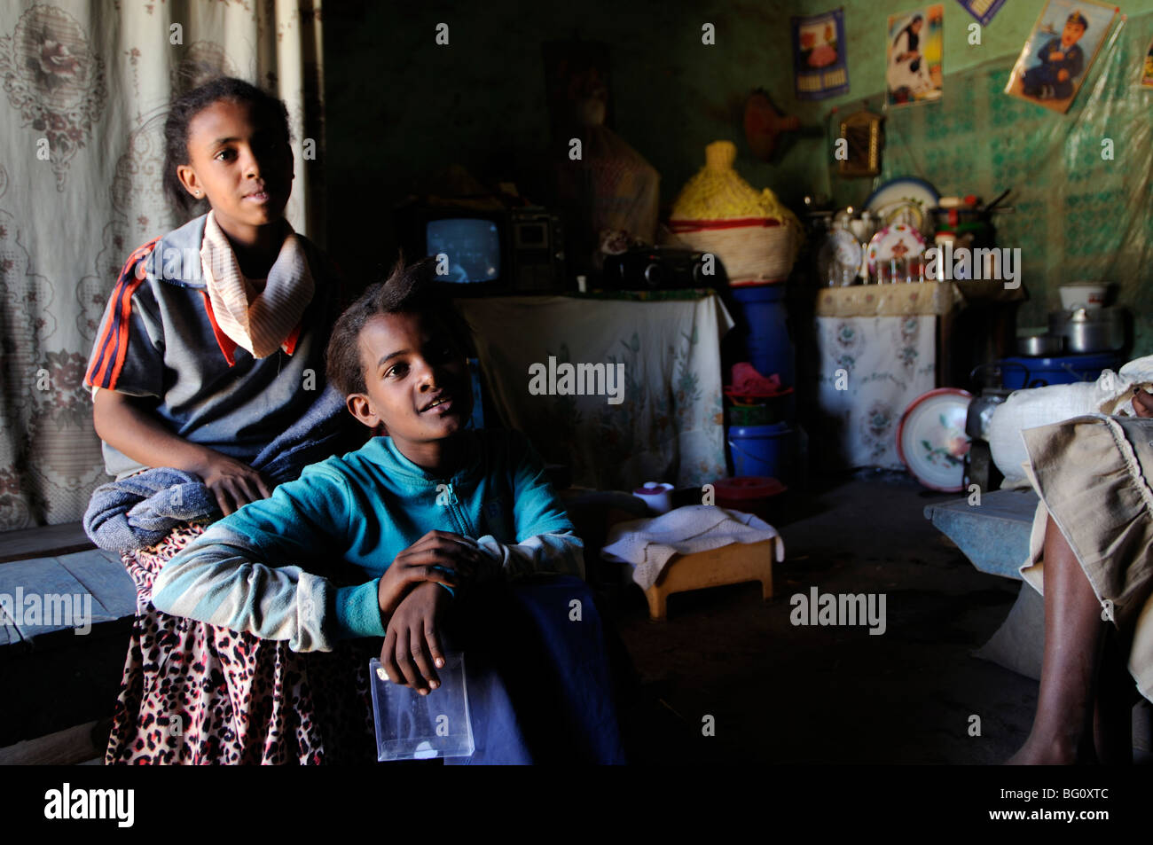 Interior poverty home africa hi-res stock photography and images - Alamy