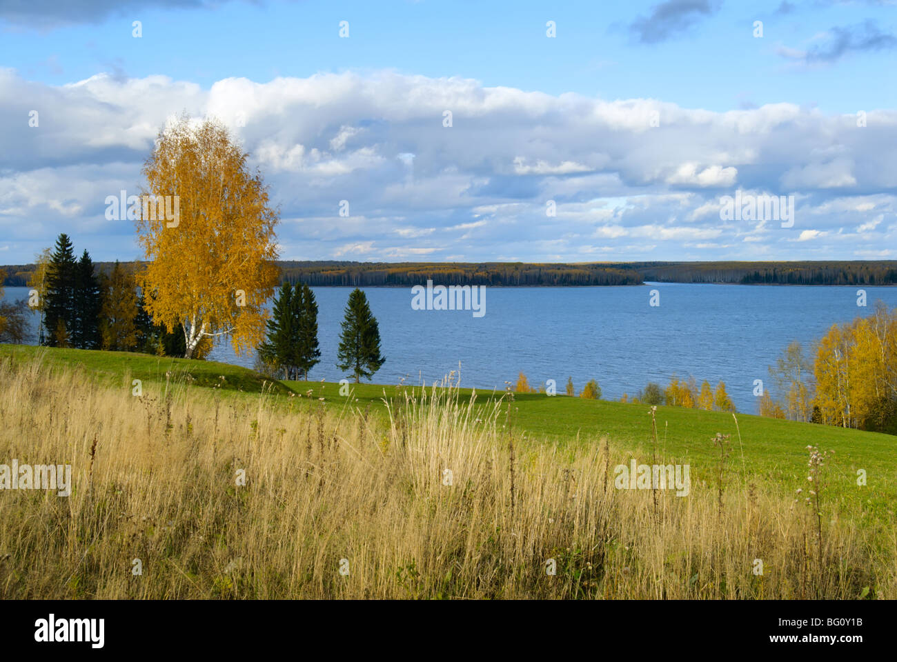 Panoramic of mid autumn with farm field hi-res stock photography and ...