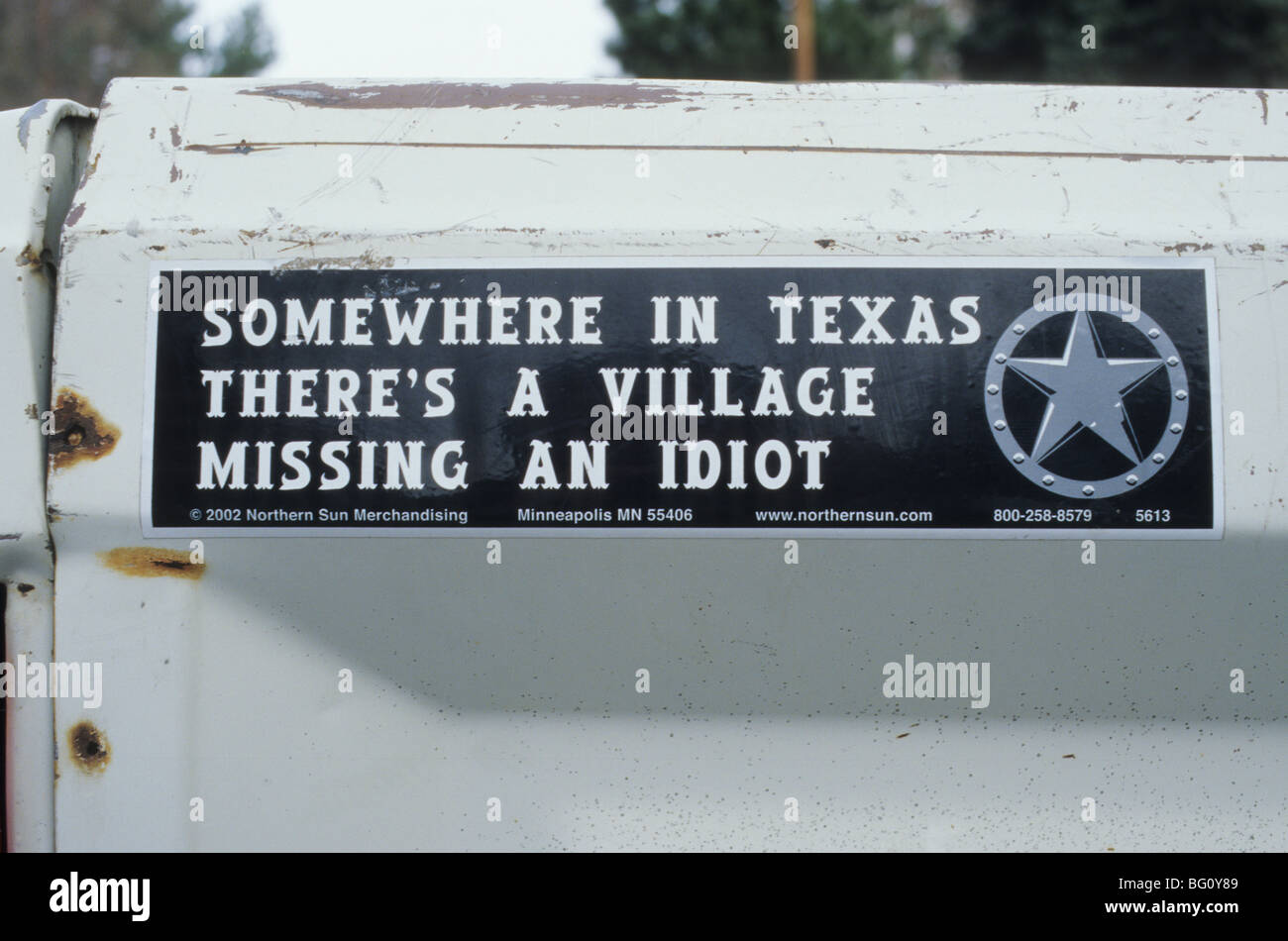 Bumper sticker george bush hi-res stock photography and images - Alamy