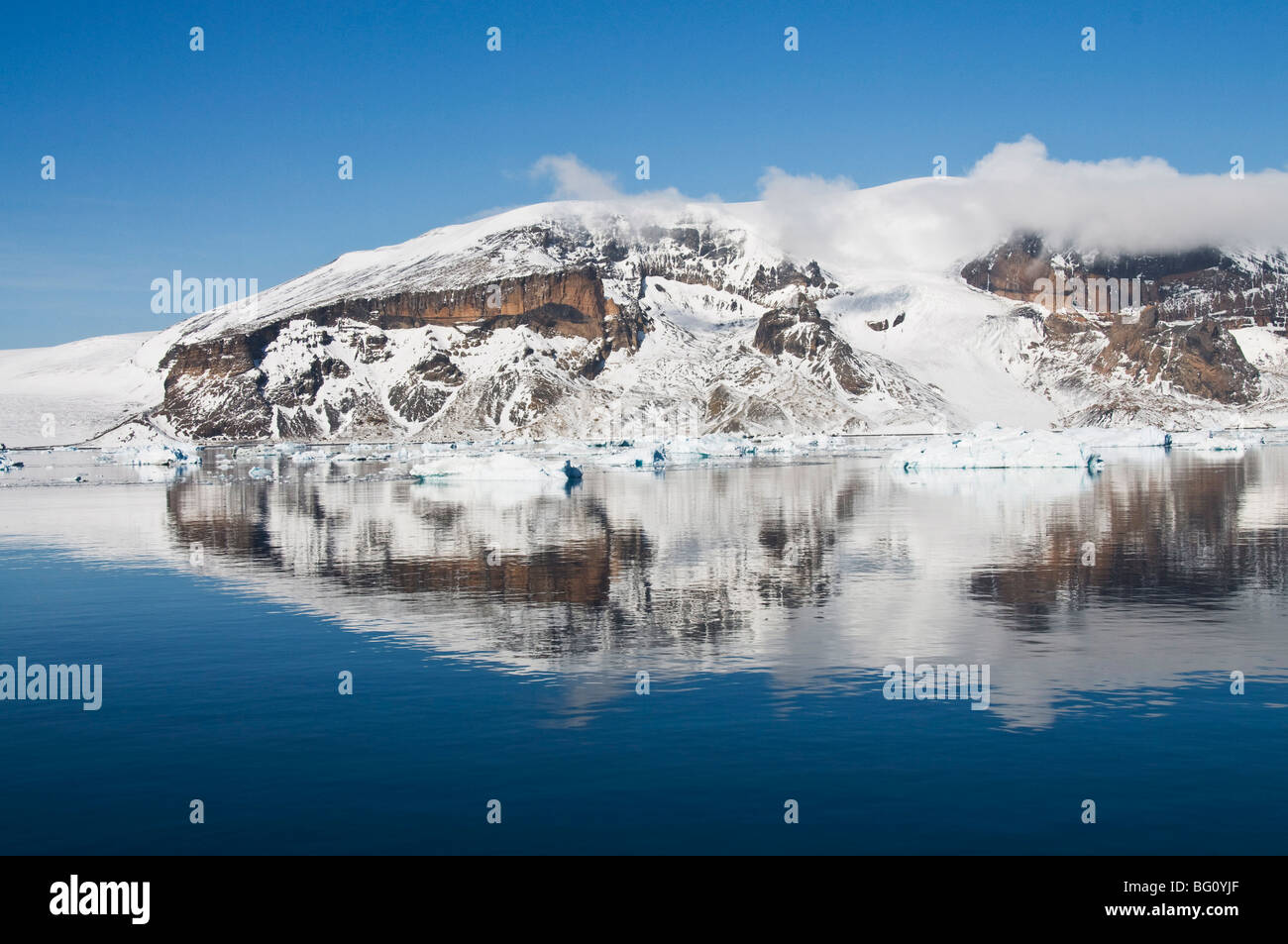Reflections, Brown Bluff, Antarctic Peninsula, Antarctica, Polar ...