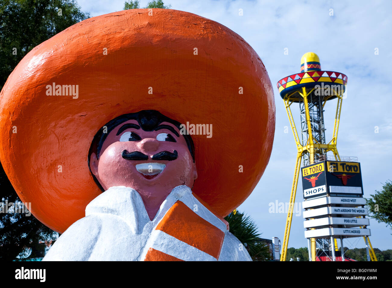 Famed tourist attraction South of the Border along I-95 on the South ...