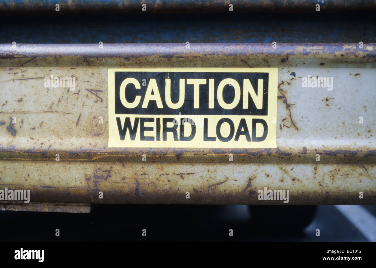 Bumper sticker, humor Stock Photo - Alamy