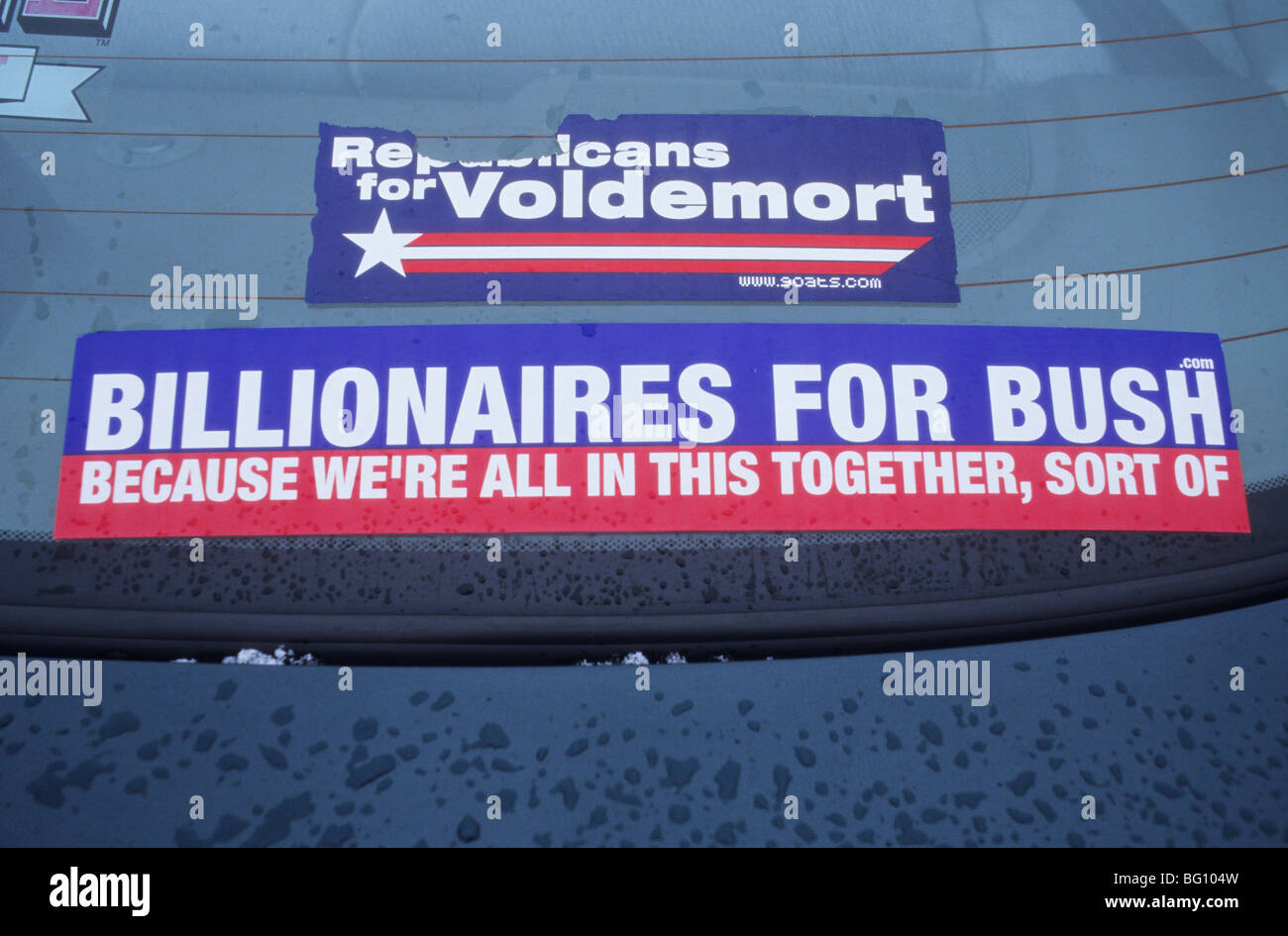 Bumper sticker george bush hi-res stock photography and images - Alamy