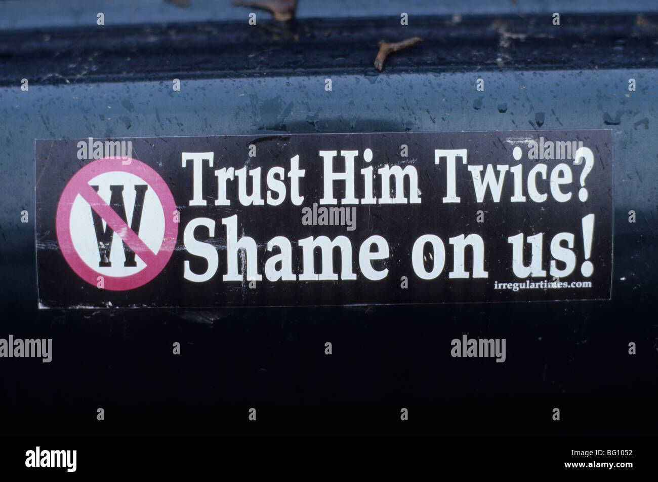 Bumper sticker george bush hi-res stock photography and images - Alamy