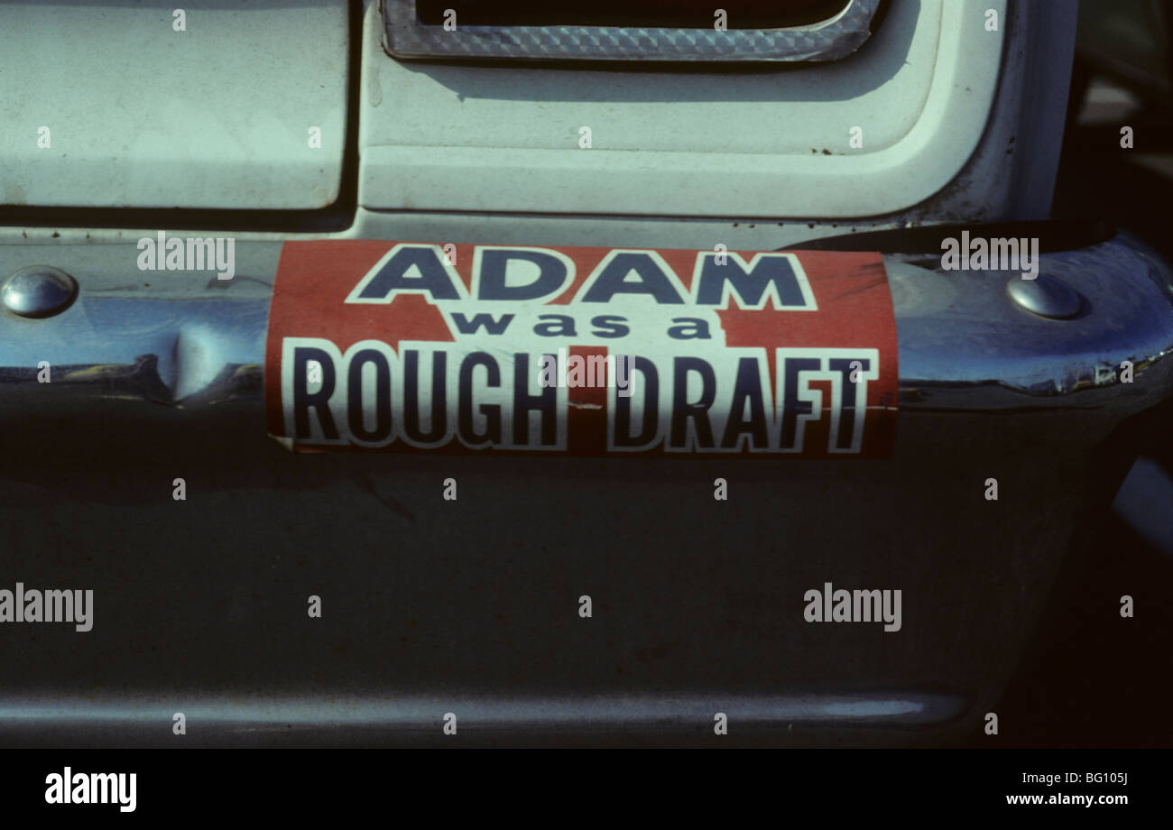 Bumper sticker, women, equality of women Stock Photo - Alamy