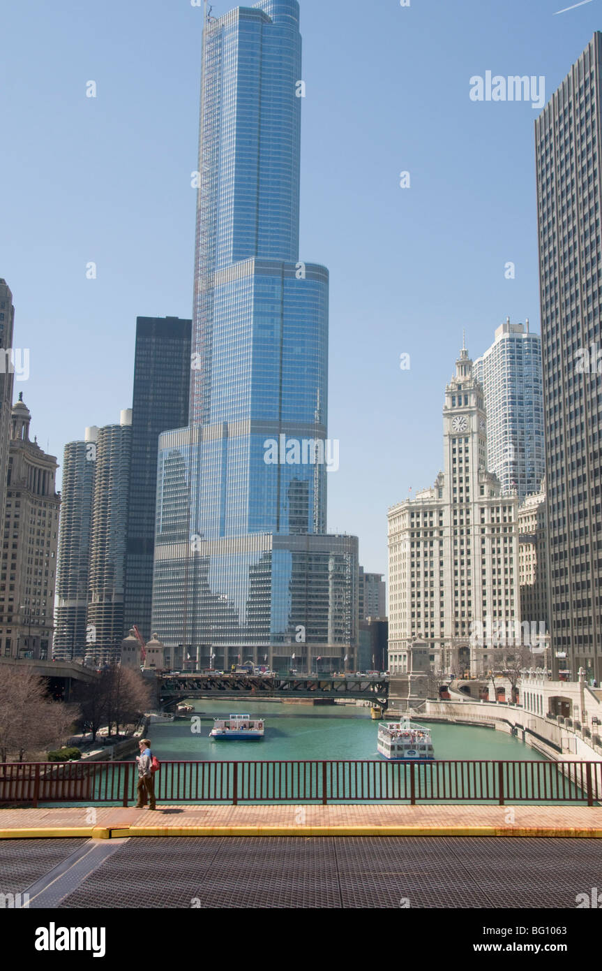 Trump Towers, Chicago, Illinois, United States of America, North ...