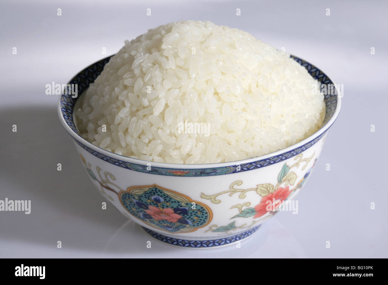 close-up of bowl of rice Stock Photo - Alamy
