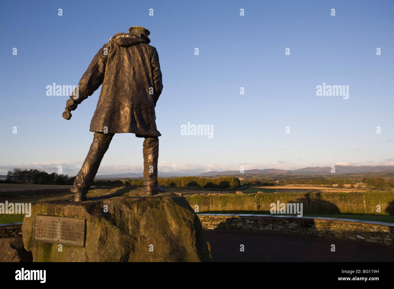 The statue of david stirling hi-res stock photography and images - Alamy
