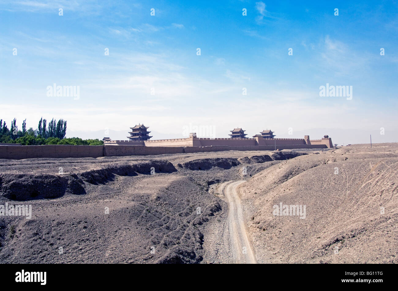 Jiayuguan or Jiayu Pass is the first pass at the west end of the Great ...