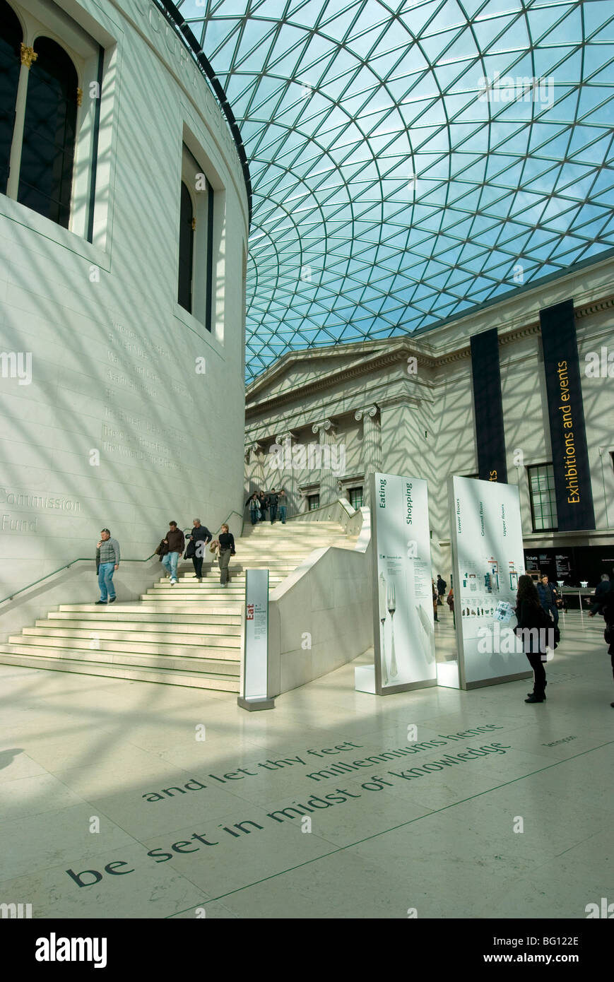 British museum ceiling hi-res stock photography and images - Alamy