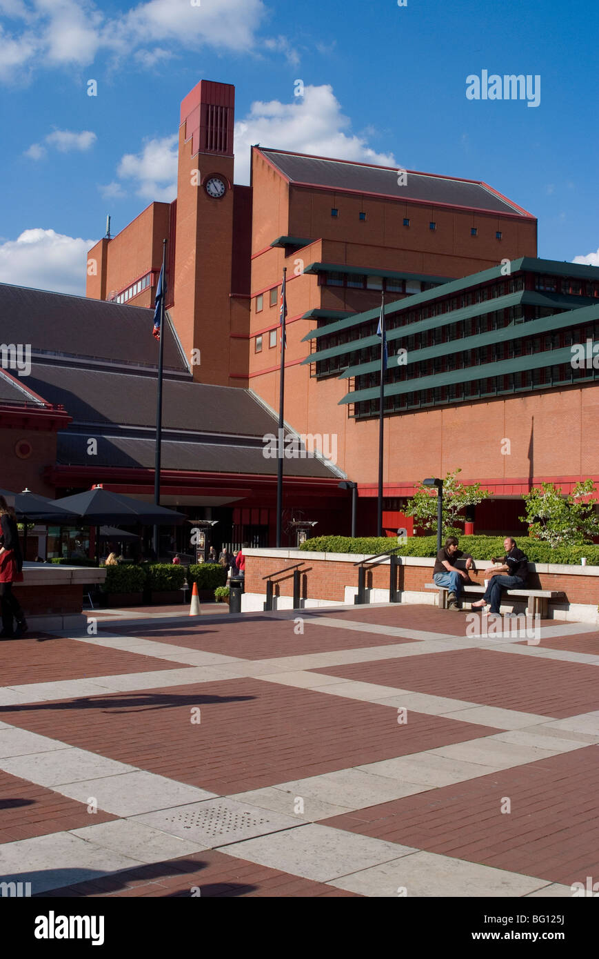 The British Library, London NW1, England, United Kingdom, Europe Stock ...
