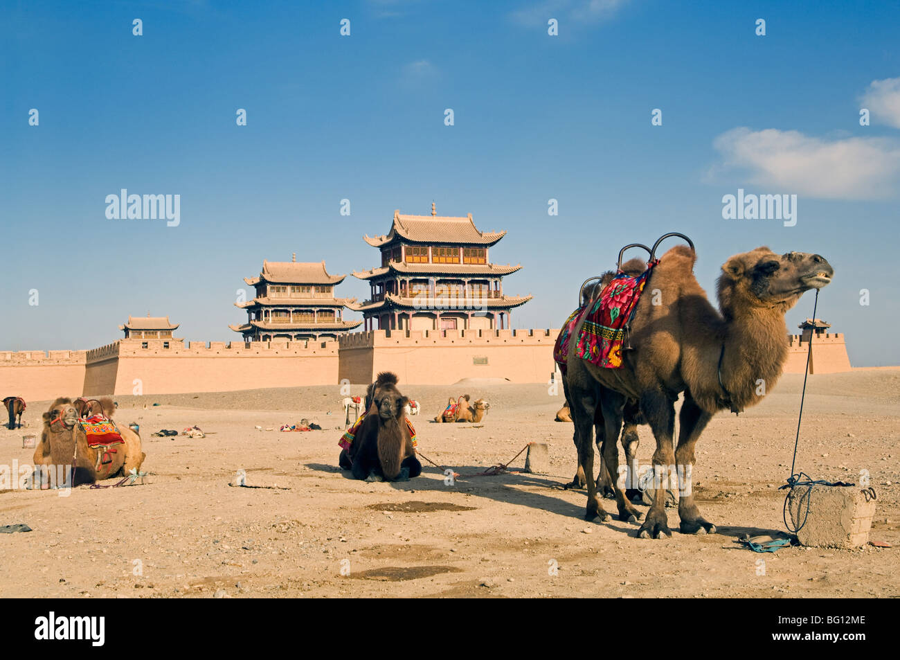 Jiayuguan or Jiayu Pass is the first pass at the west end of the Great ...