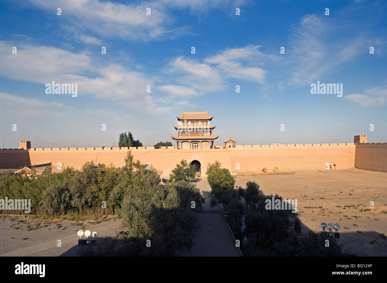 Jiayuguan or Jiayu Pass is the first pass at the west end of the Great ...