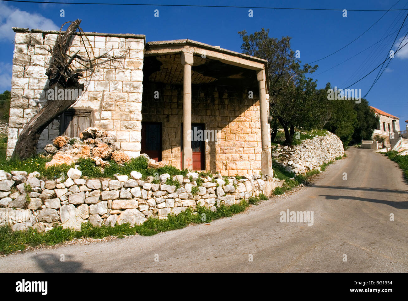 traditional house of Lebanese country Stock Photo - Alamy