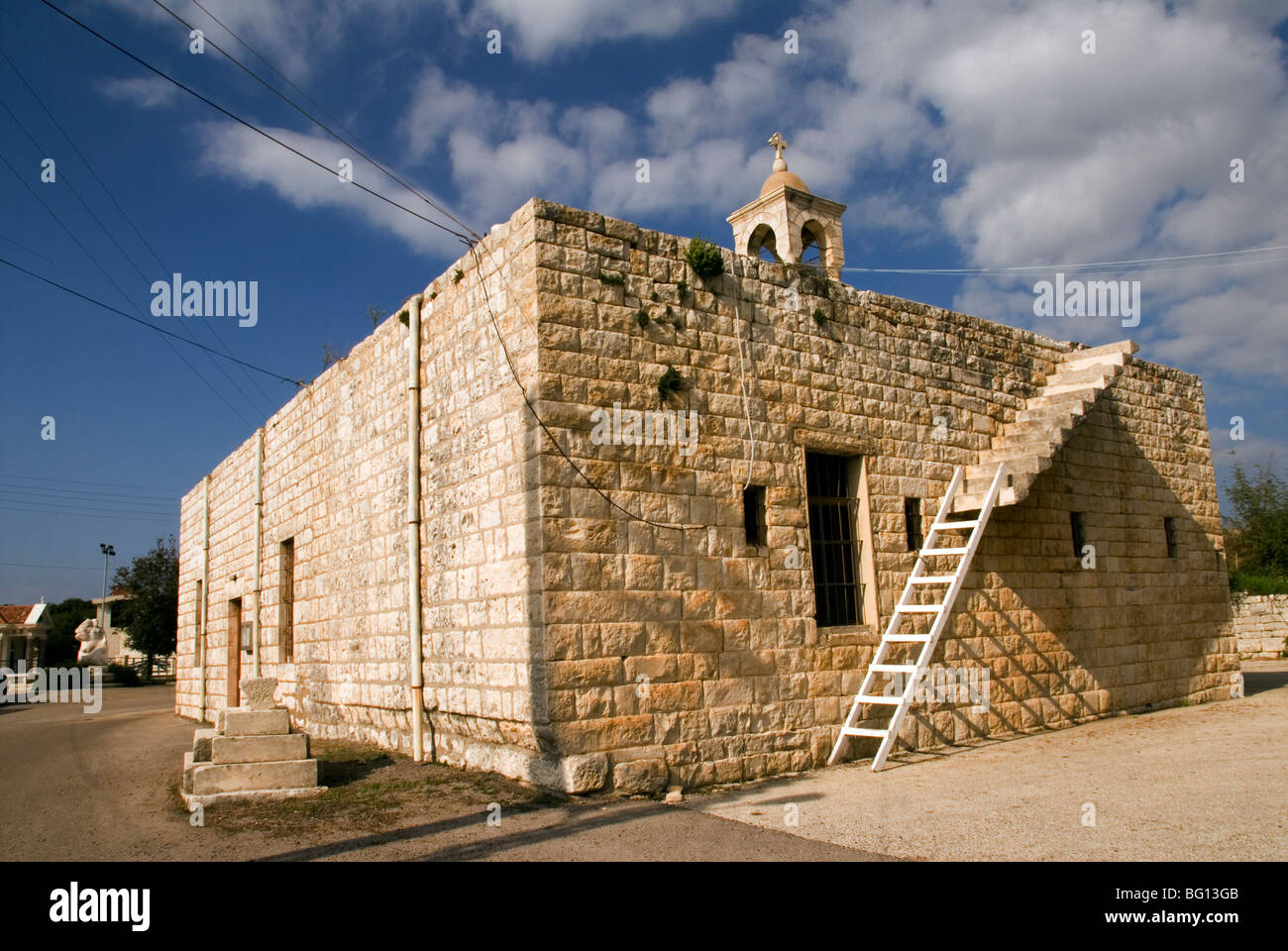 ancient church of Lebanese country Stock Photo - Alamy