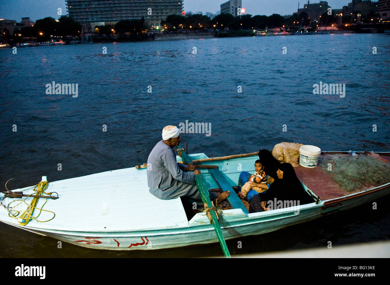Cairo river boat hi-res stock photography and images - Alamy