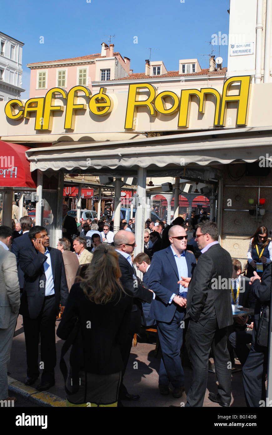 Caffe roma cannes hi-res stock photography and images - Alamy