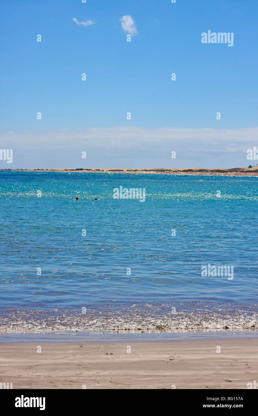 Clear blue sea, Gran Canaria, Canary Islands, Spain, Europe Stock Photo ...