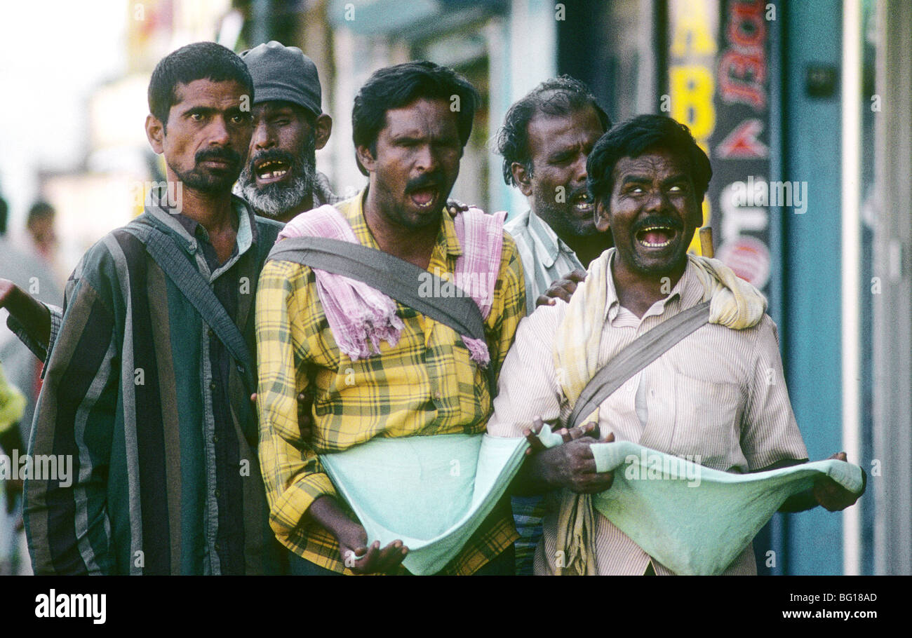 Group of beggars hi-res stock photography and images - Alamy