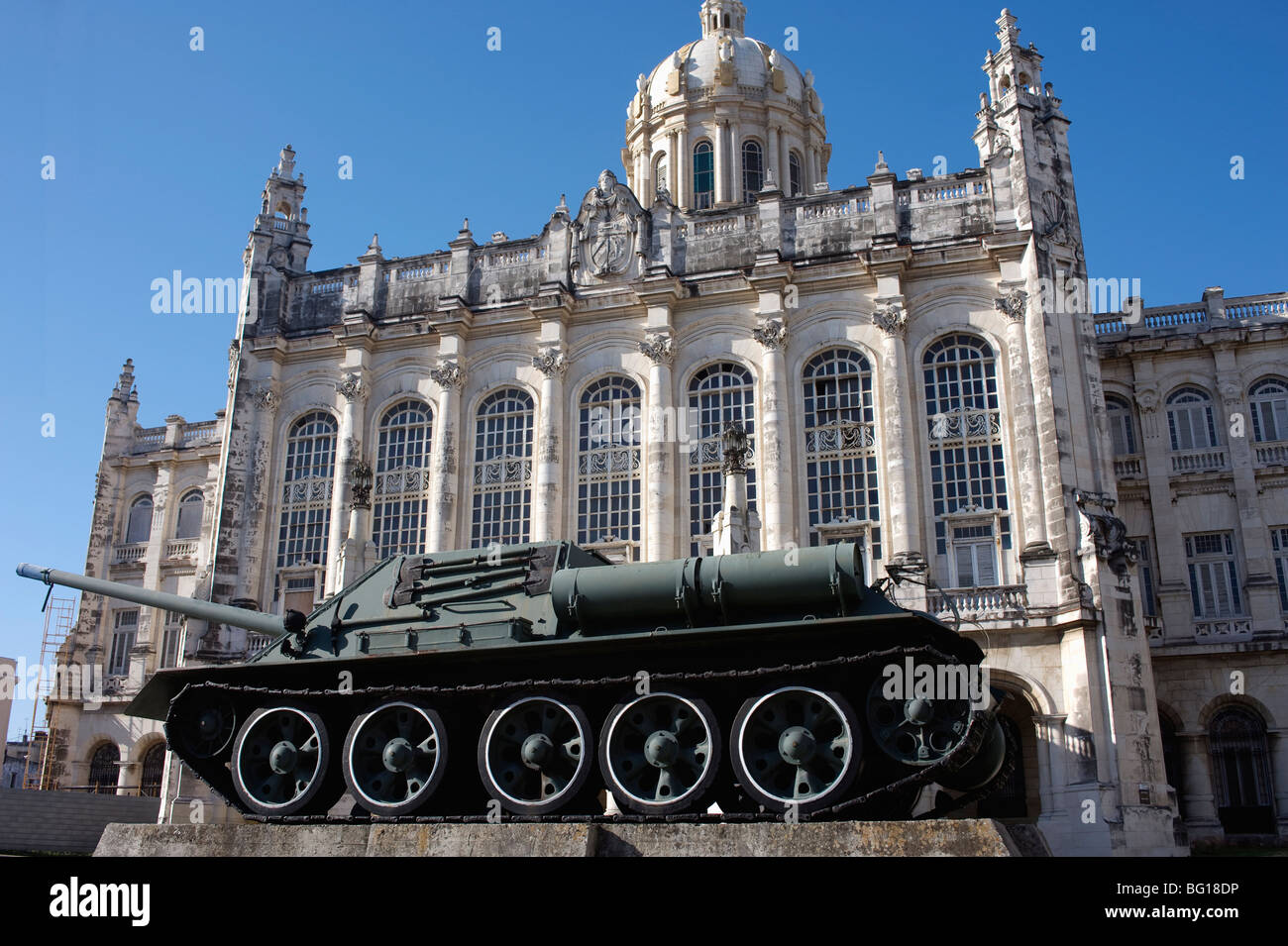 Havana Cuba Revolution Museum Tank High Resolution Stock Photography ...