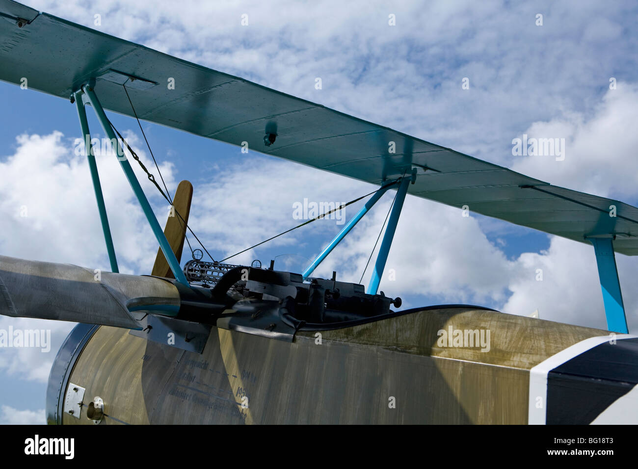 Fokker DR1 Triplane plane replica Stock Photo - Alamy