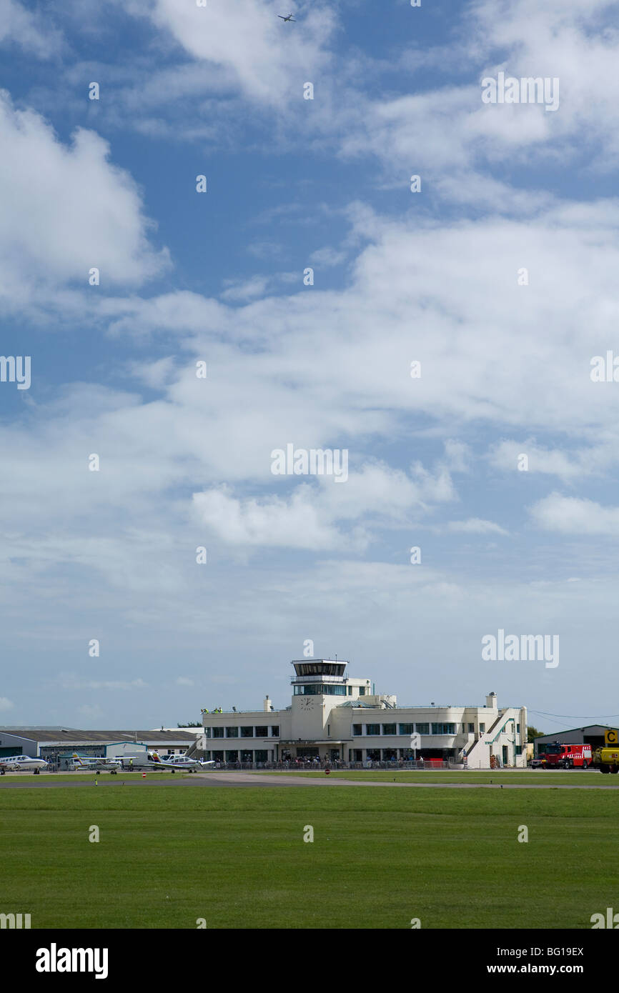 Shoreham Airport terminal building, Sussex, England, UK Stock Photo - Alamy