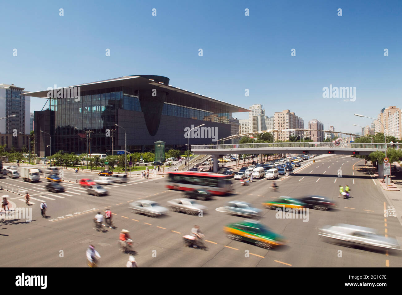 Beijing Capital Museum, Beijing, China, Asia Stock Photo - Alamy