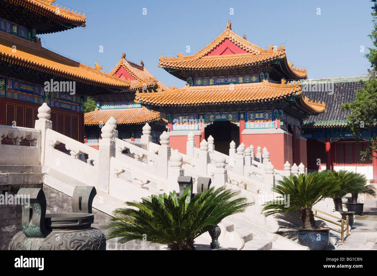 The Historical Imperial Temple, Beijing, China, Asia Stock Photo - Alamy