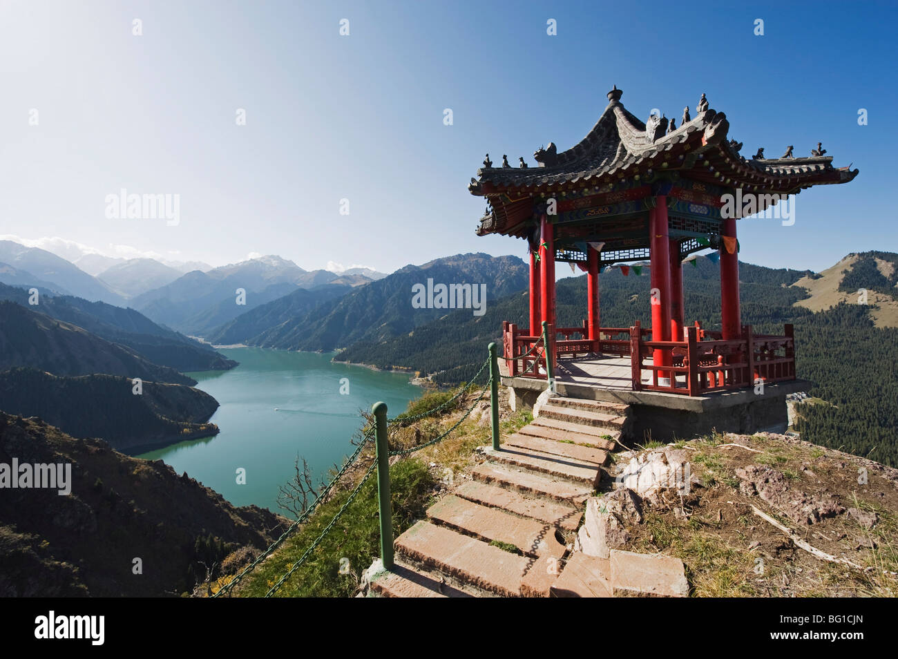 Tian chi heaven lake hi-res stock photography and images - Alamy