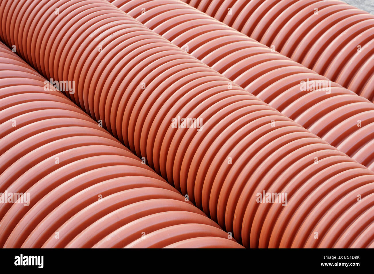 Plumbing tubes close-up Stock Photo - Alamy