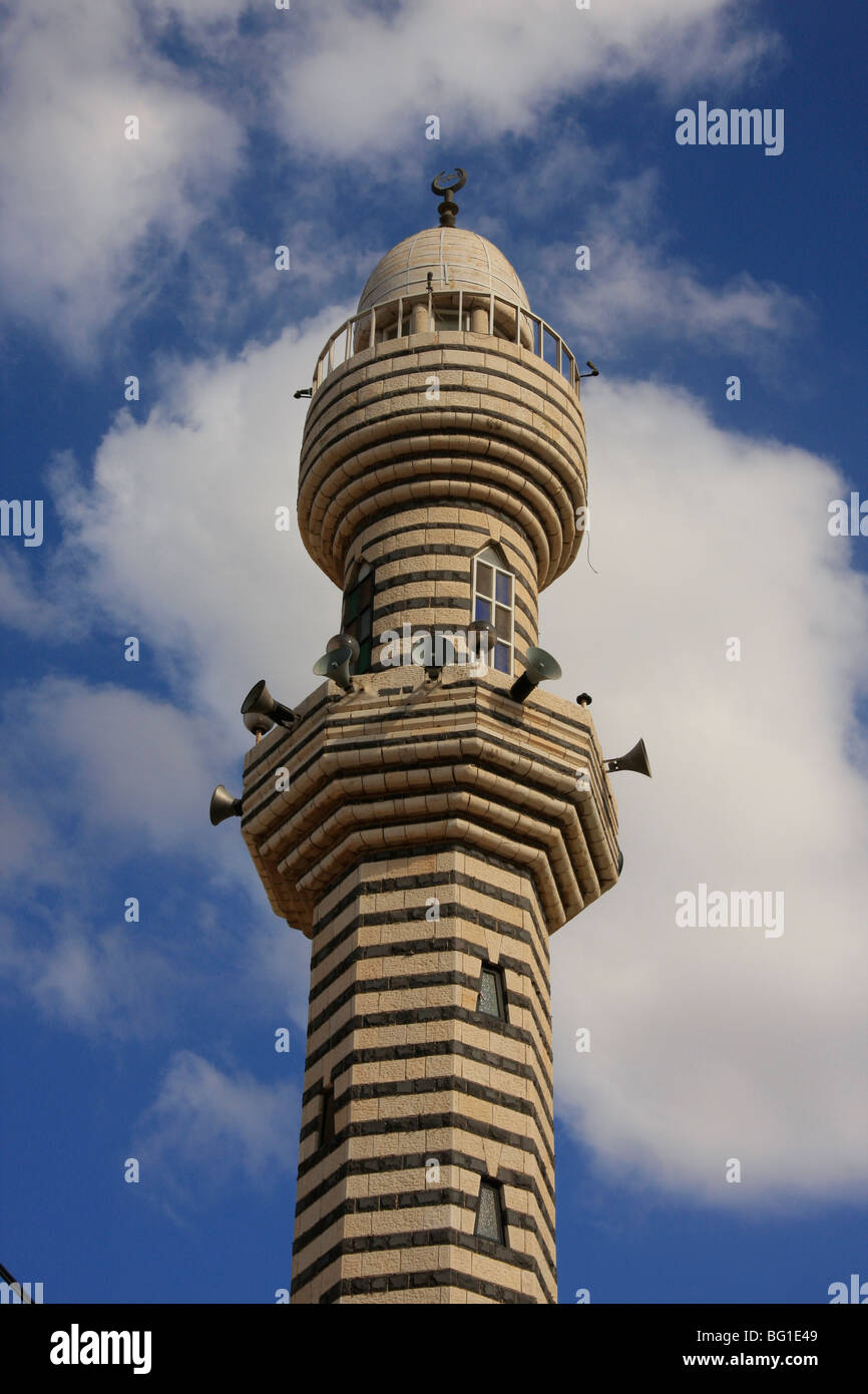 Israel, Lower Galilee. Circassian Mosque at Kfar Kama Stock Photo - Alamy