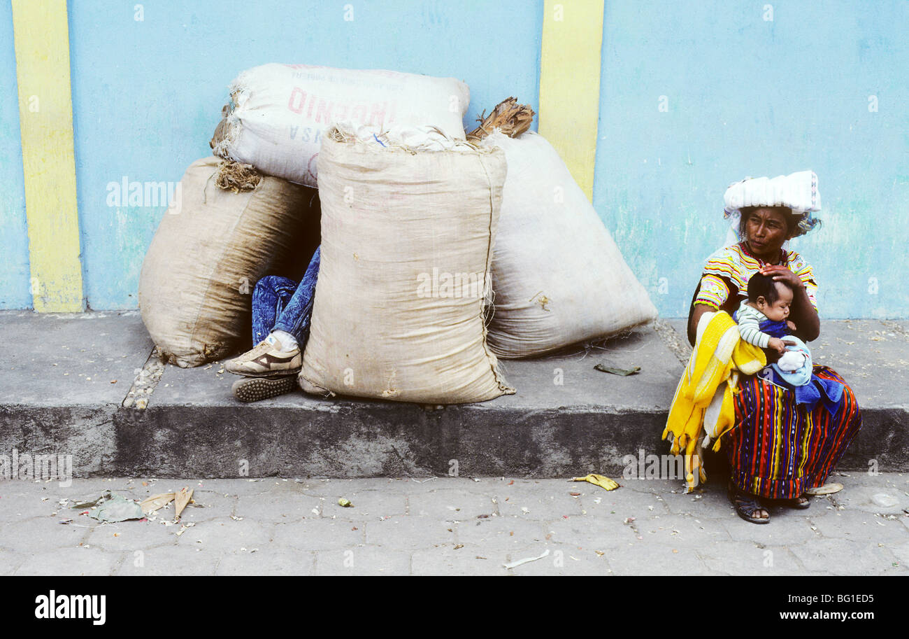 Baby in a sack hi-res stock photography and images - Alamy
