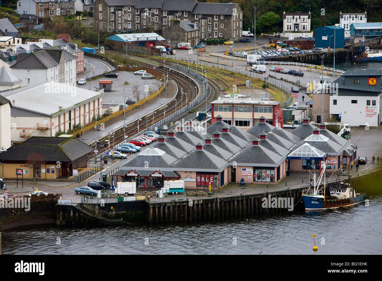 Oban Railway Station, Oban, Argyll & Bute, Scotland Stock Photo - Alamy