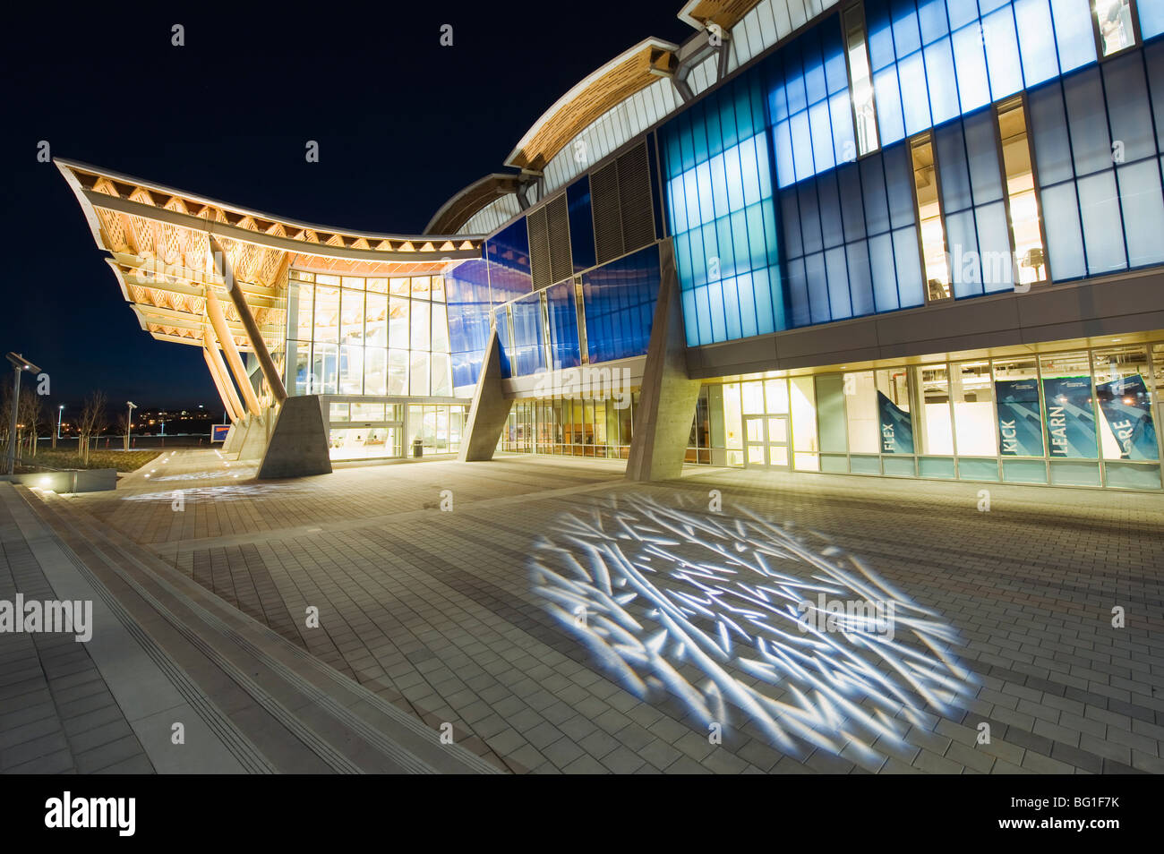 Richmond Oval, speed ice skating Olympic venue, Richmond, Vancouver ...