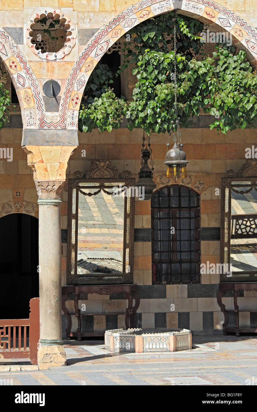 Azm Palace (Qasr al-Azm), (1750), Damascus, Syria Stock Photo - Alamy