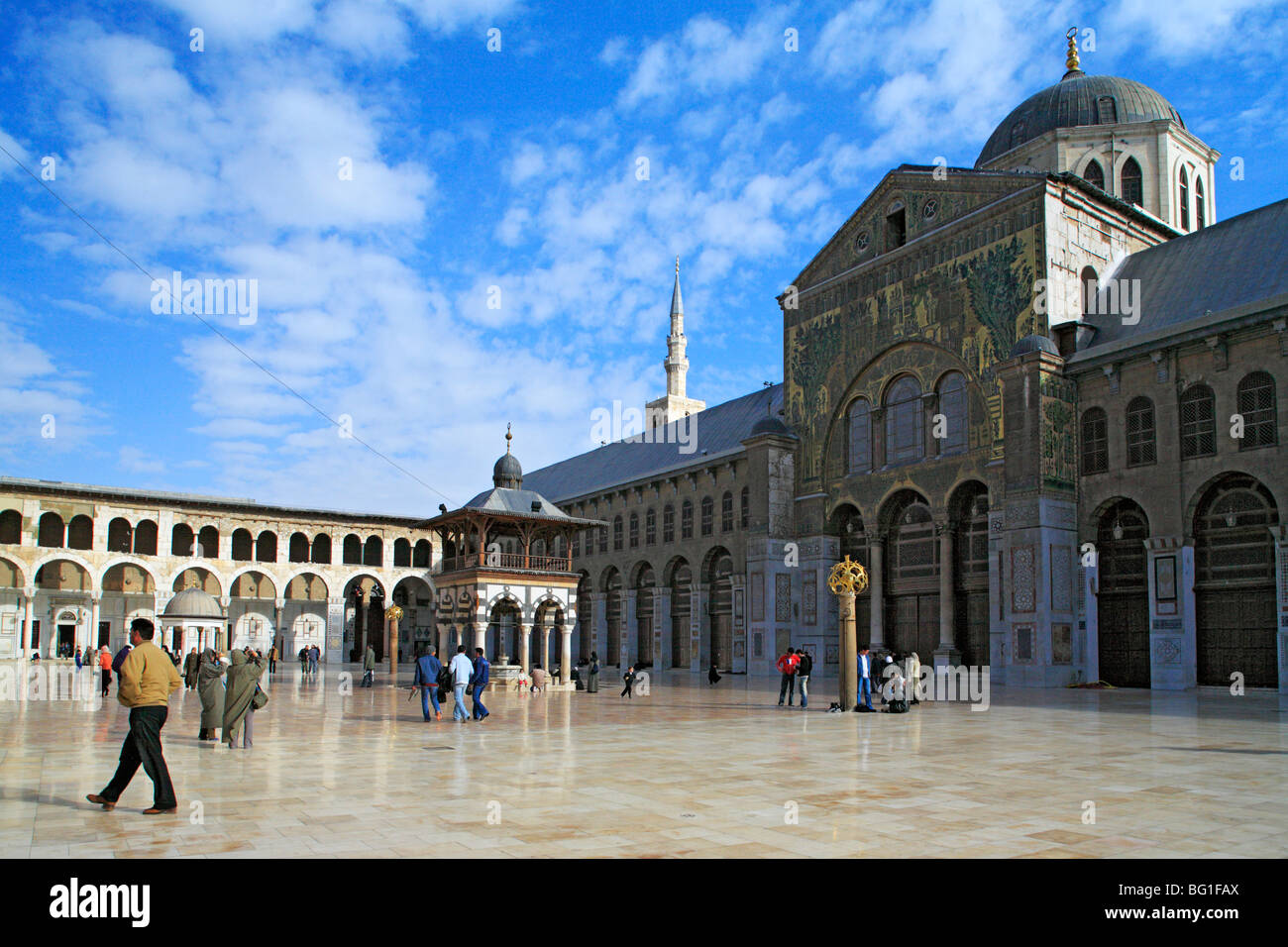 Damascus mosque skyline hi-res stock photography and images - Alamy