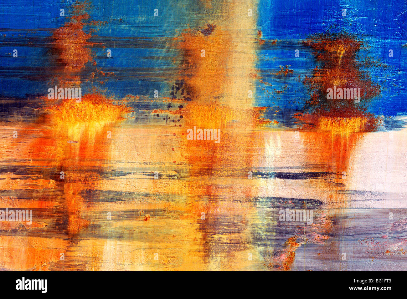 Rusted piece of metal Stock Photo - Alamy