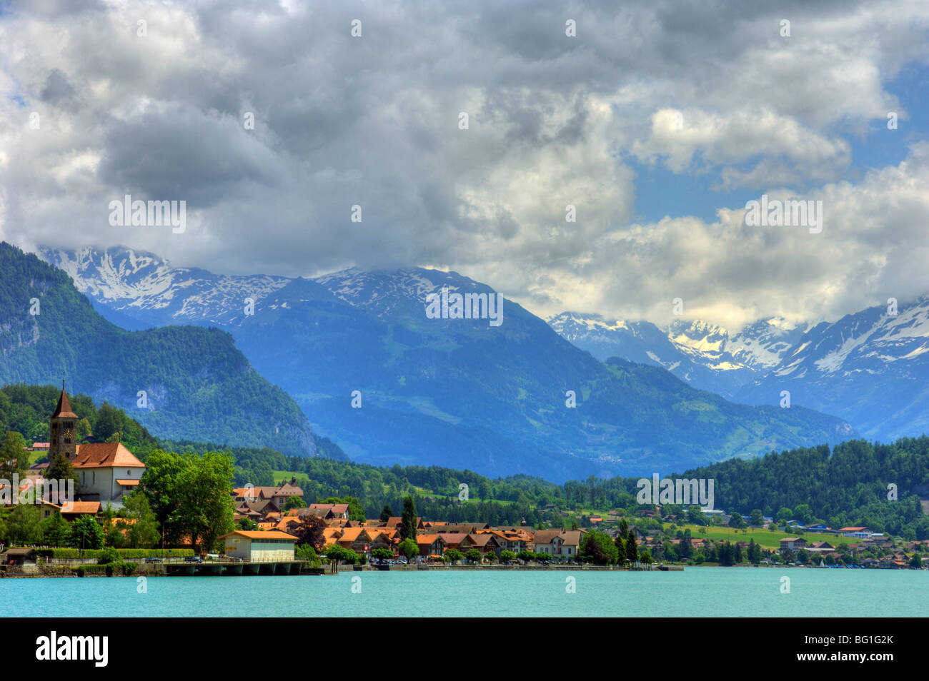 Lake brienz bernese oberland brienzersee hi-res stock photography and ...