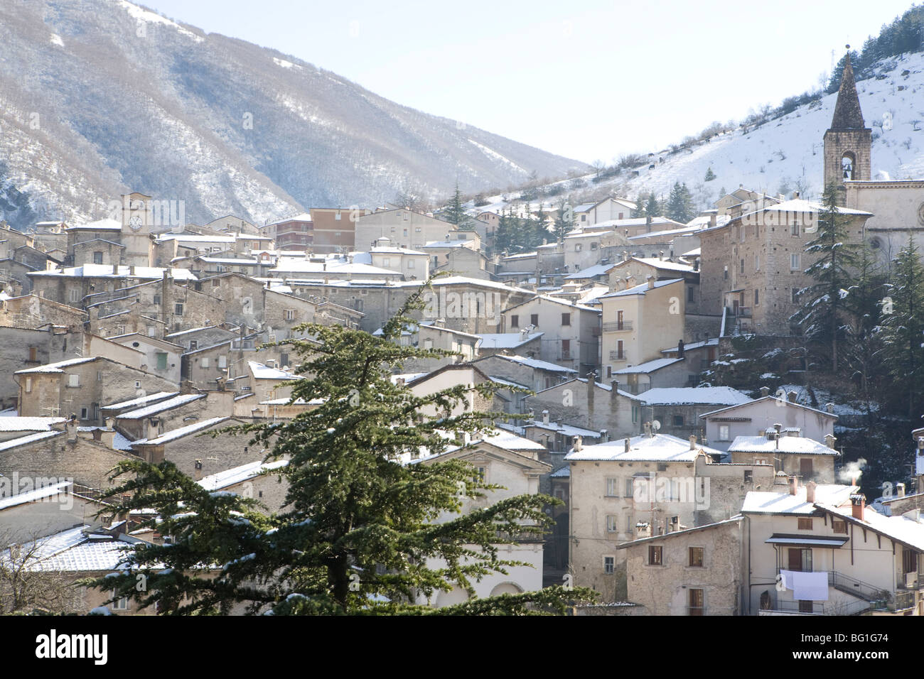 Scanno, Abruzzi, Italy, Europe Stock Photo - Alamy