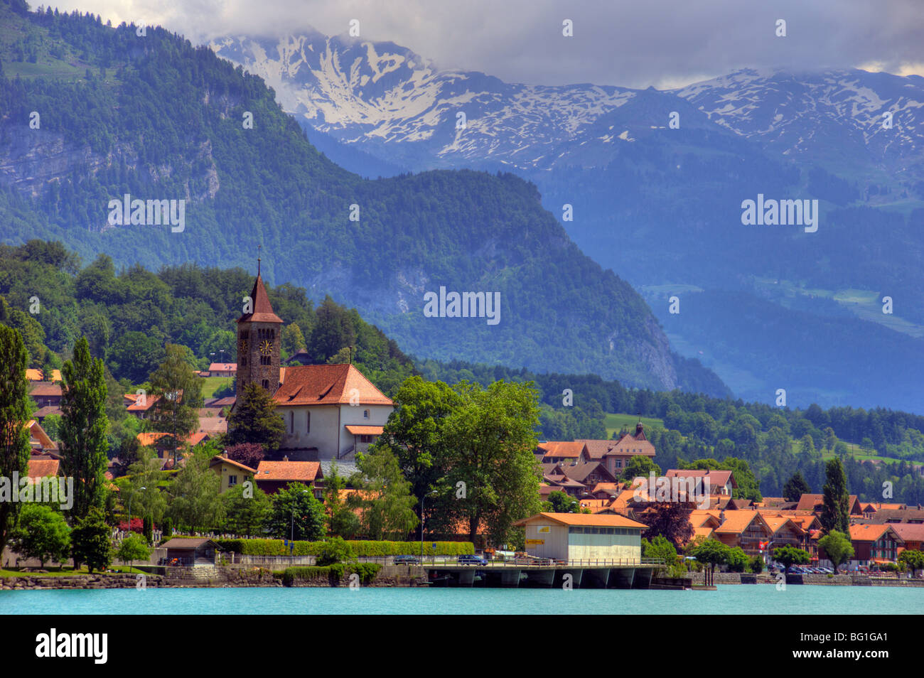 Lake brienz bernese oberland brienzersee hi-res stock photography and ...